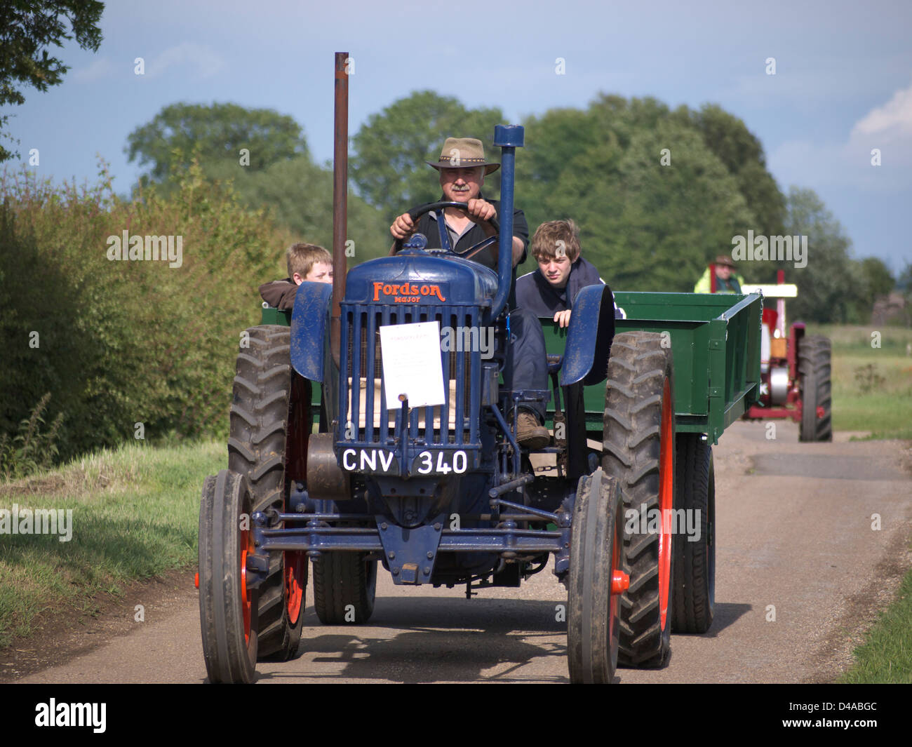 Vintage fordson major on road hi-res stock photography and images - Alamy