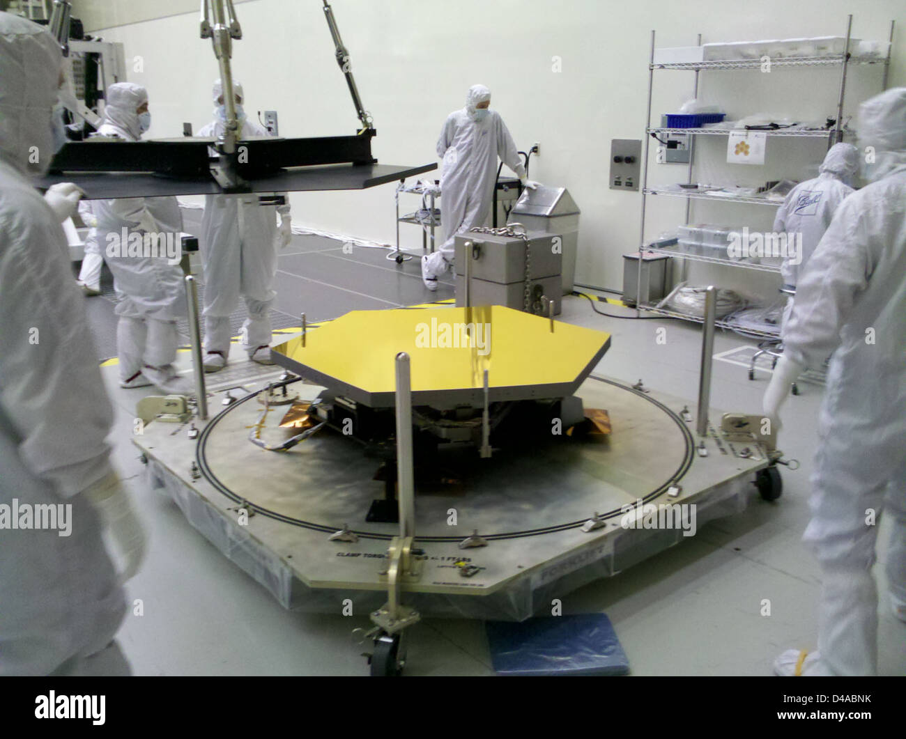 NASA conducts cryogenic testing of the James Webb Space Telescope (JWST ...