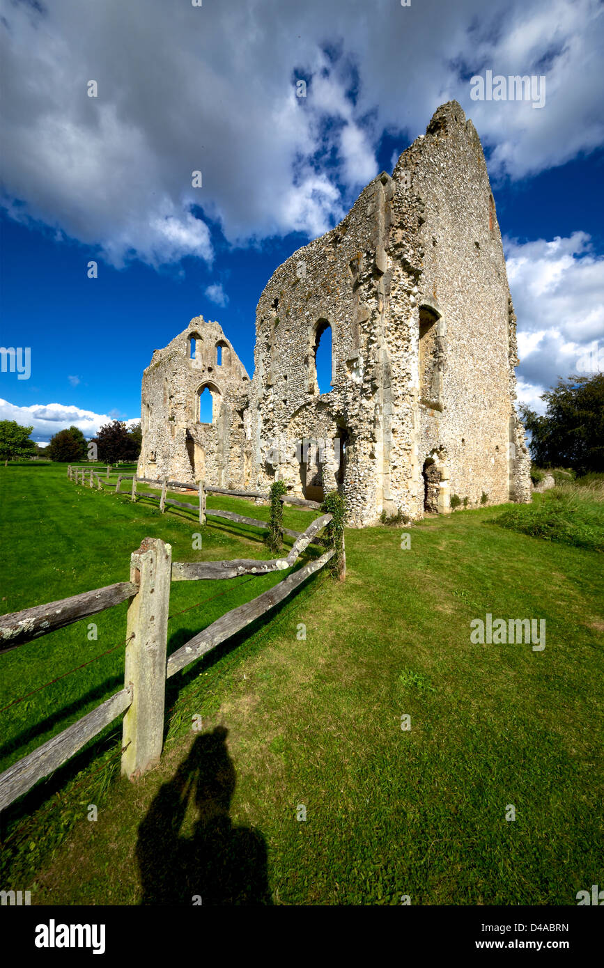 Boxgrove Priory West Sussex UK English Heritage Stock Photo - Alamy