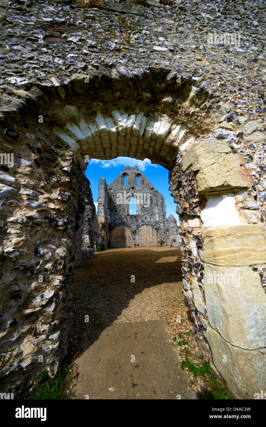 Boxgrove Priory West Sussex UK English Heritage Stock Photo - Alamy