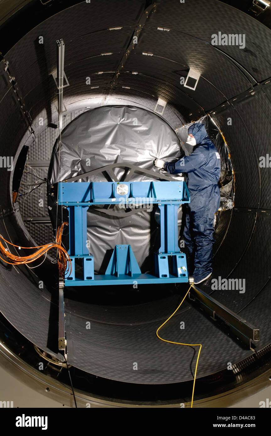 MIRI flight instrument under going enviromental testing Stock Photo - Alamy