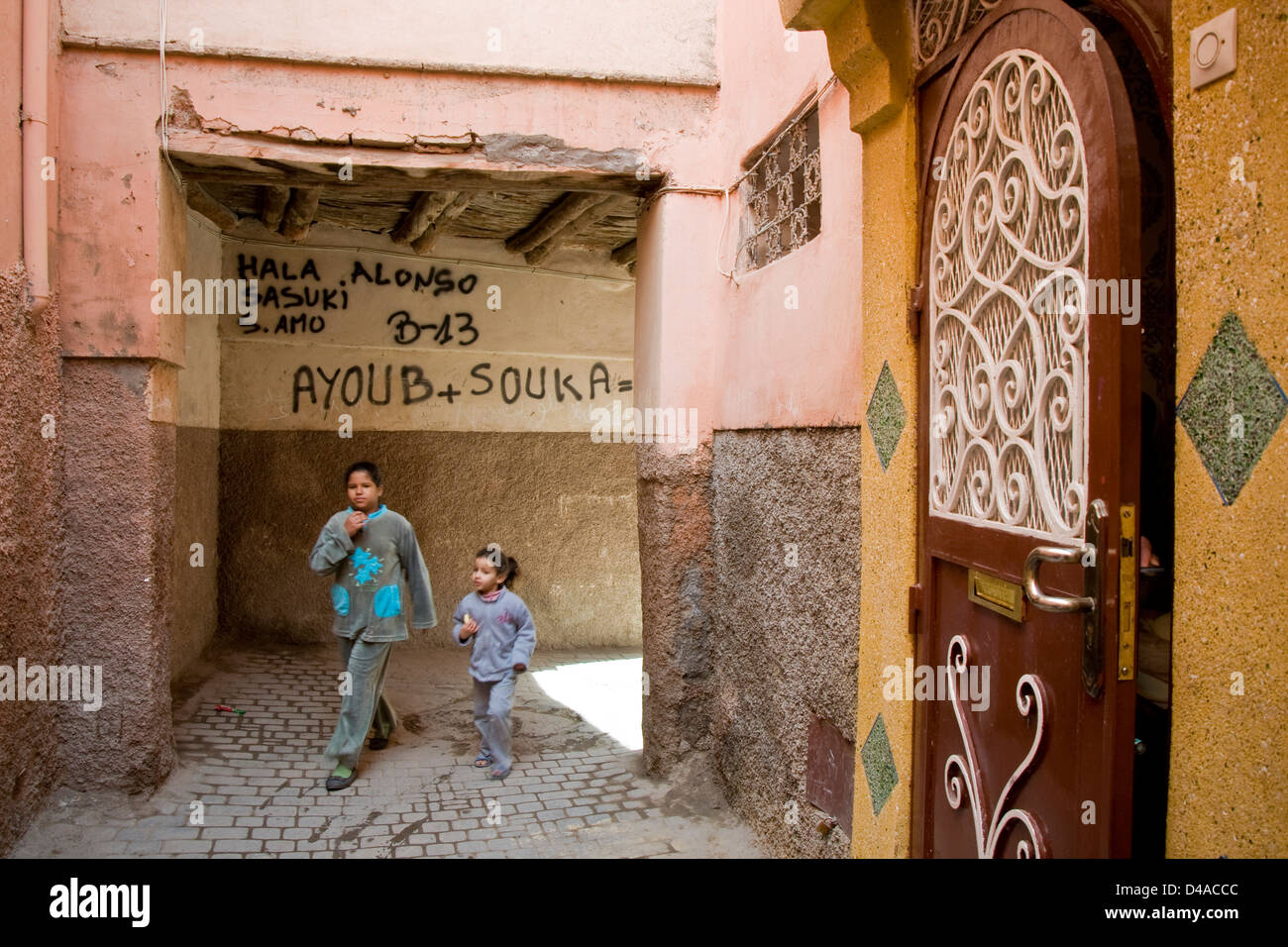 Morocco, Marrakech, daily life Stock Photo - Alamy