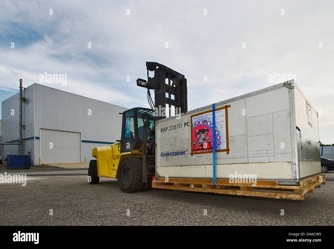 Webb Telescope MIRI Instrument Arrives at NASA Goddard Stock Photo - Alamy