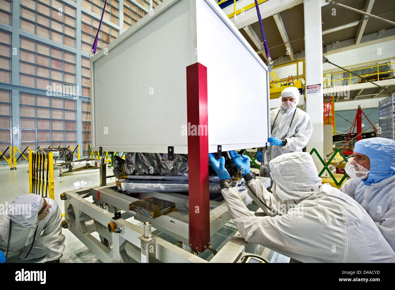 NASA uncrates the Mid-Infrared Instrument (MIRI) for the James Webb ...