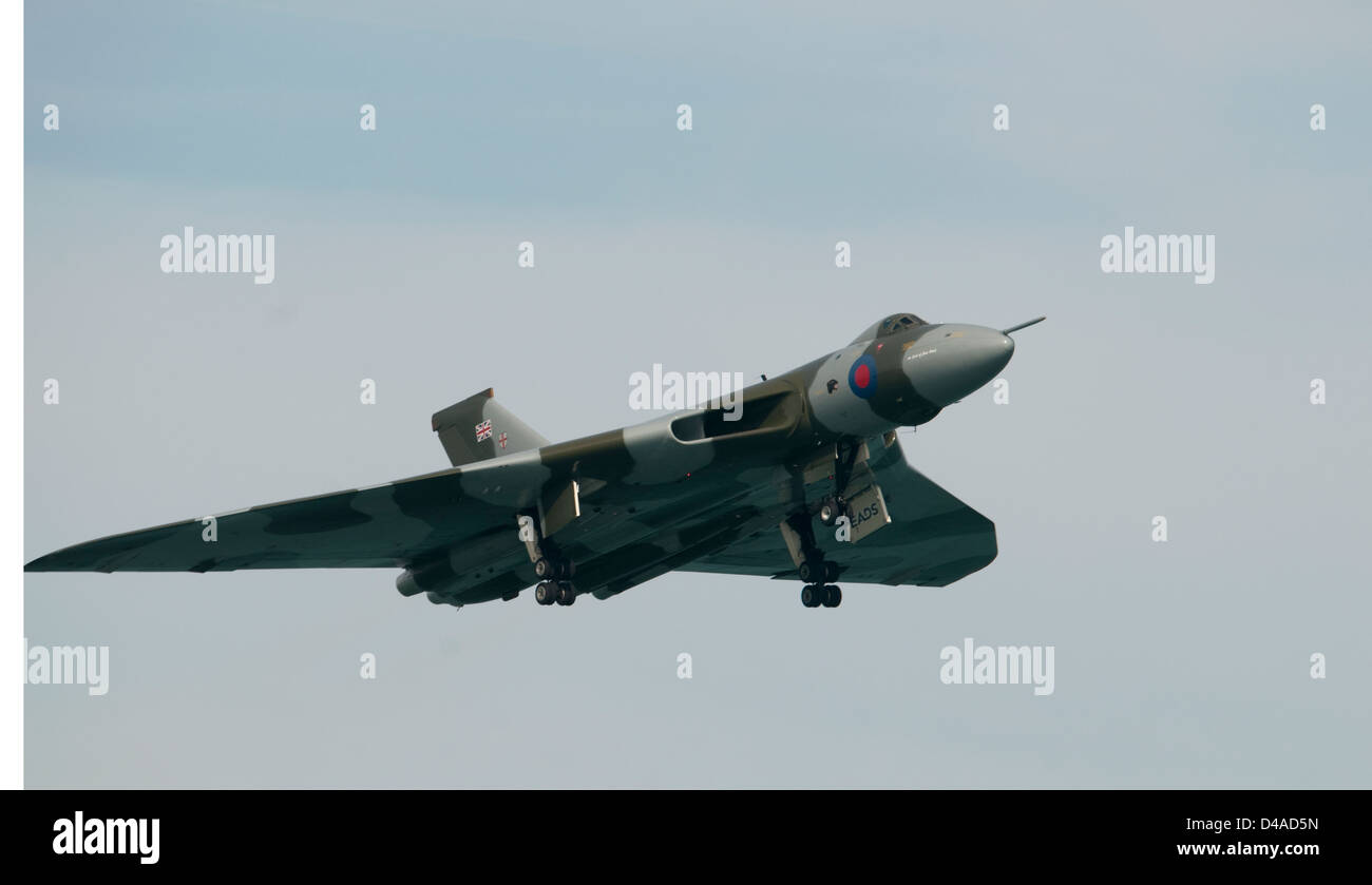 Avro Vulcan XH558 Stock Photo - Alamy