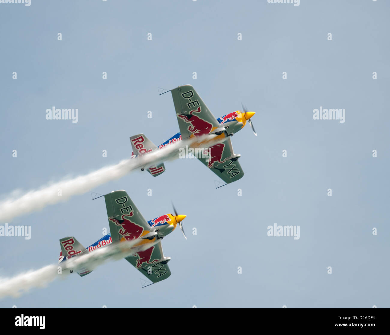 Red Bull Matadors Display Team Stock Photo - Alamy