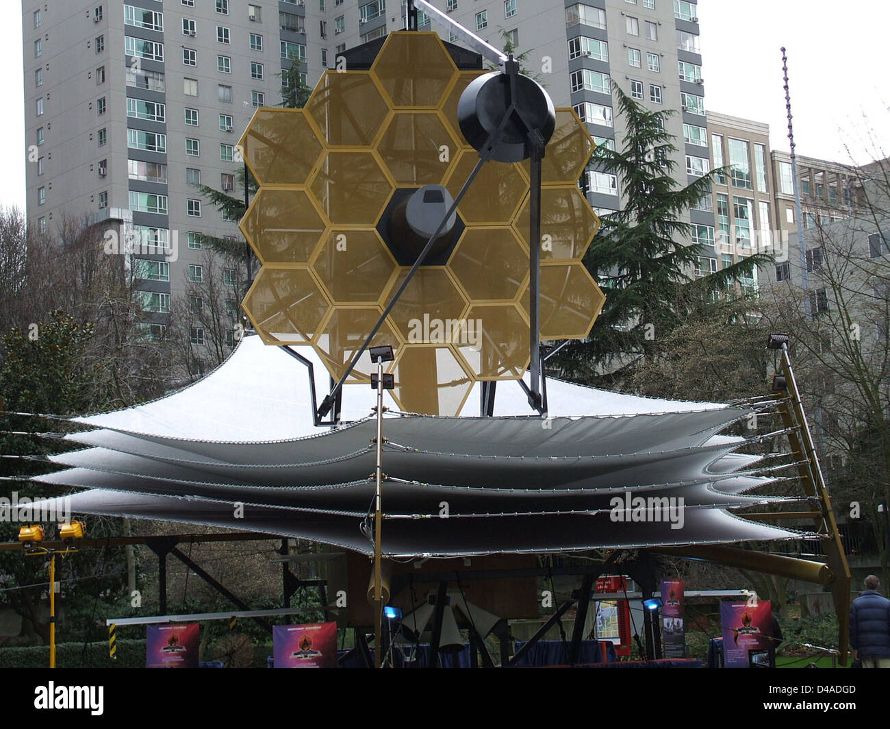 JWST Full-scale model in Seattle Stock Photo - Alamy