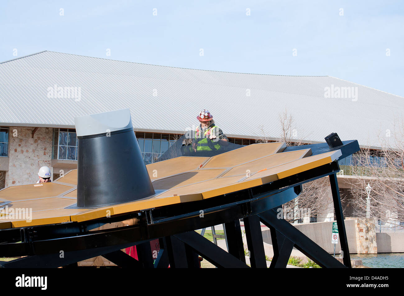 At SXSW in Austin, the full-scale model of the James Webb Space ...