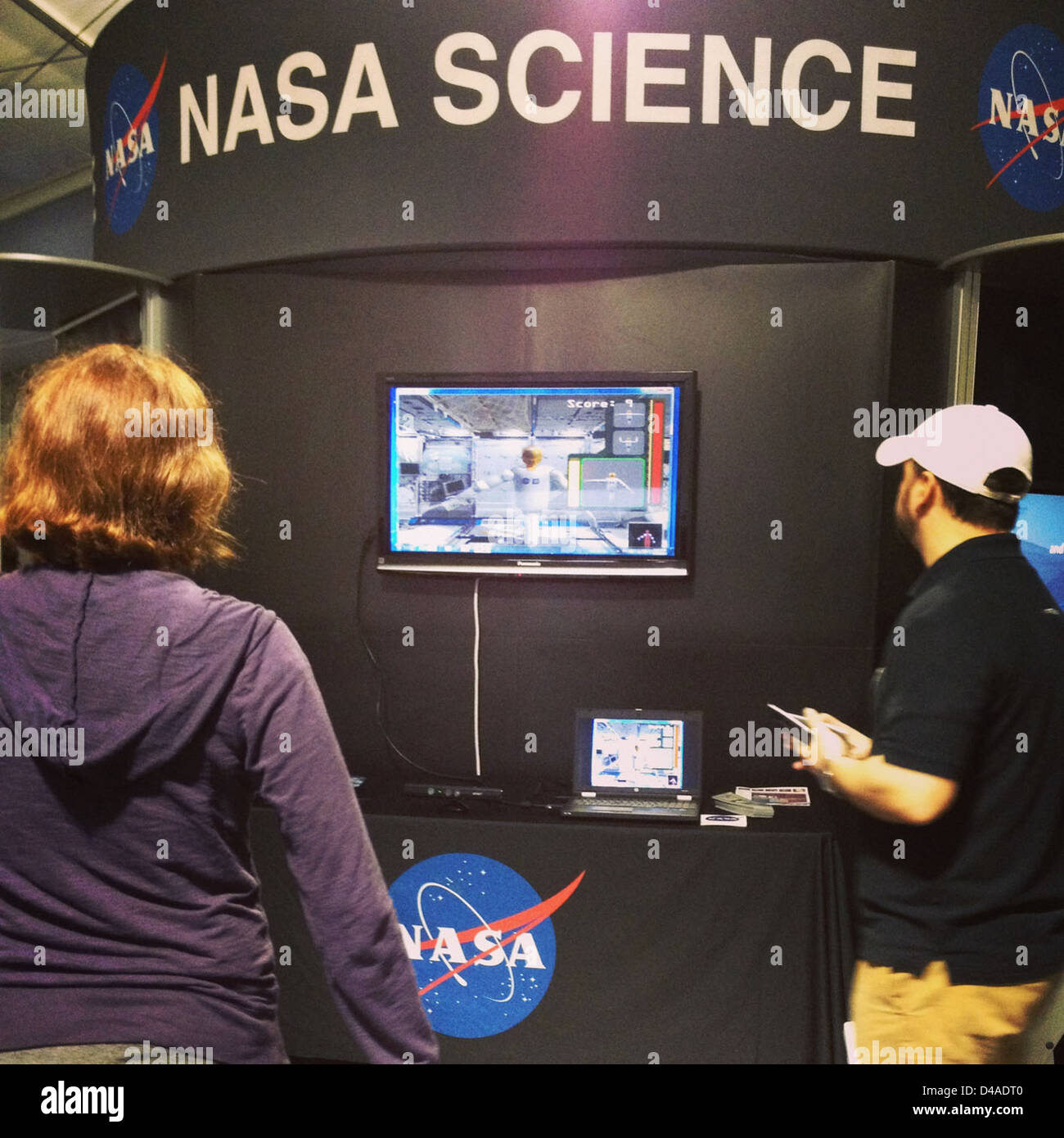 The R2 demo at the NASA Experience Tent showcases the capabilities of ...