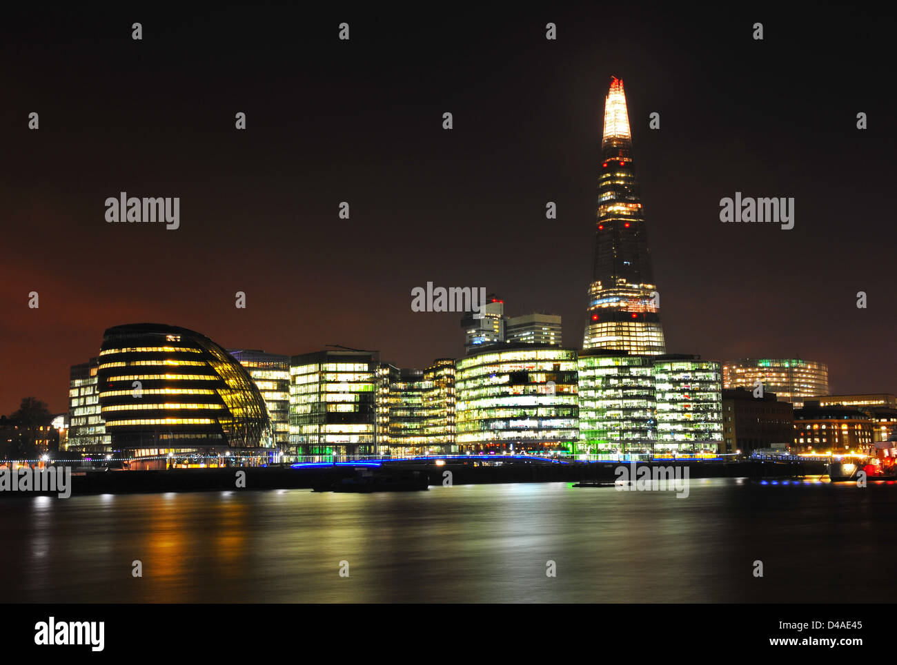 The Shard At Night Stock Photo - Alamy
