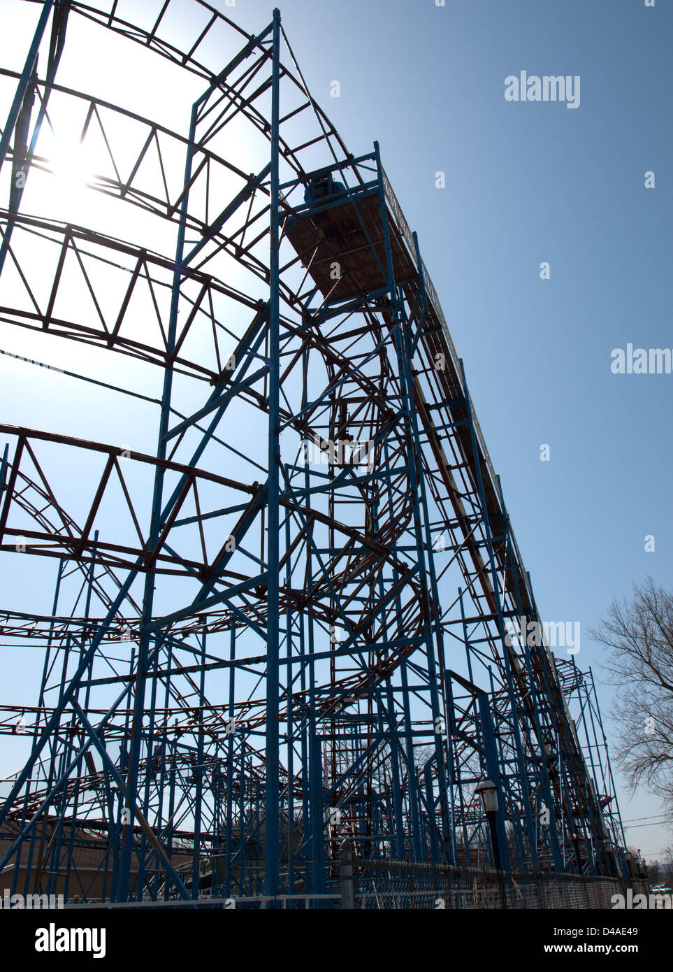 Old Roller Coaster High Resolution Stock Photography and Images - Alamy