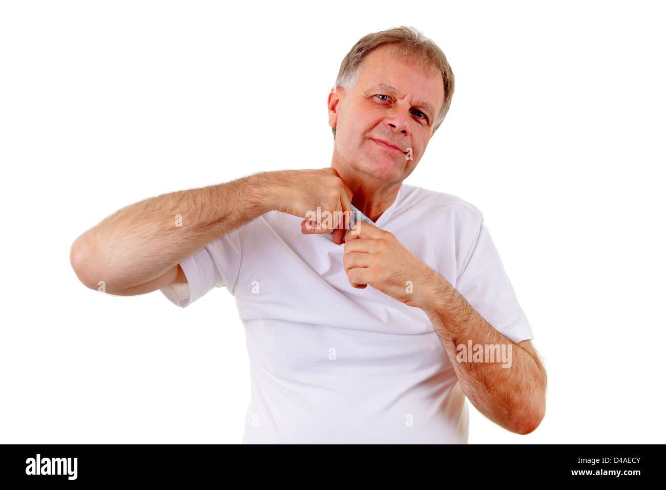 Rich man puts cash money hi-res stock photography and images - Alamy