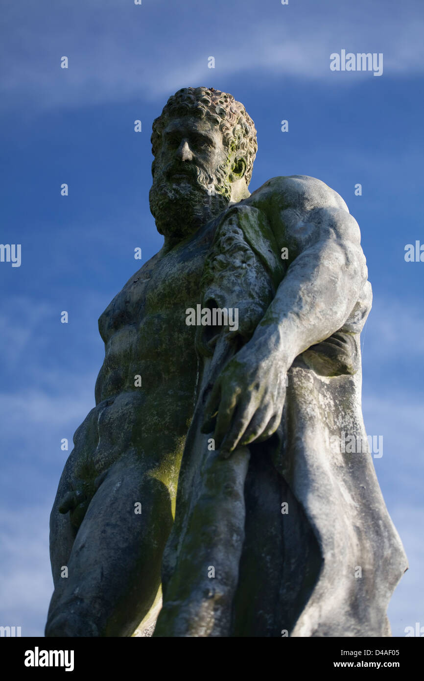Farnese Hercules Statue ,Castle Howard,North Yorkshire Stock Photo - Alamy