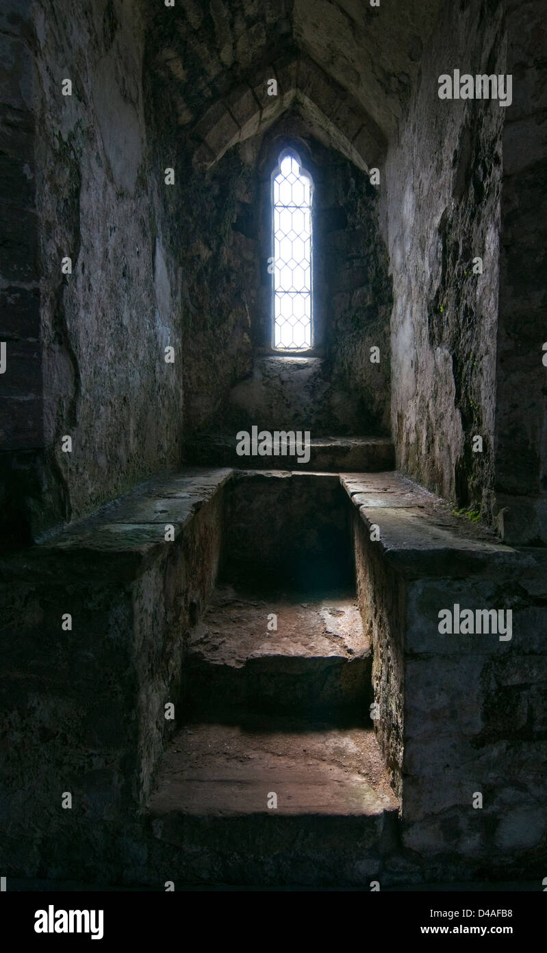 Arched window in gothic hi-res stock photography and images - Alamy