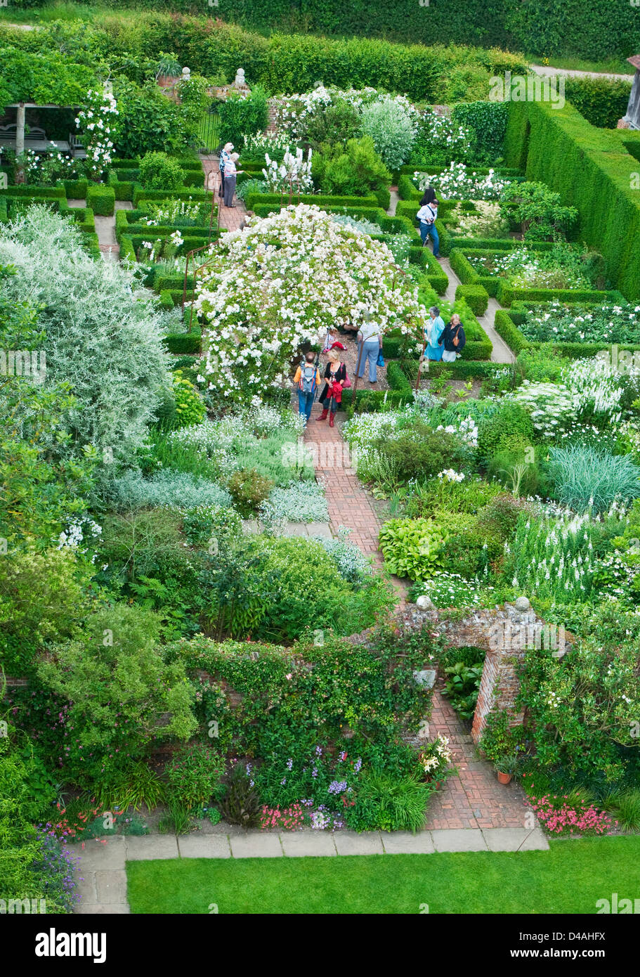 Sissinghurst Gardens, Cranbrook, Kent Stock Photo - Alamy