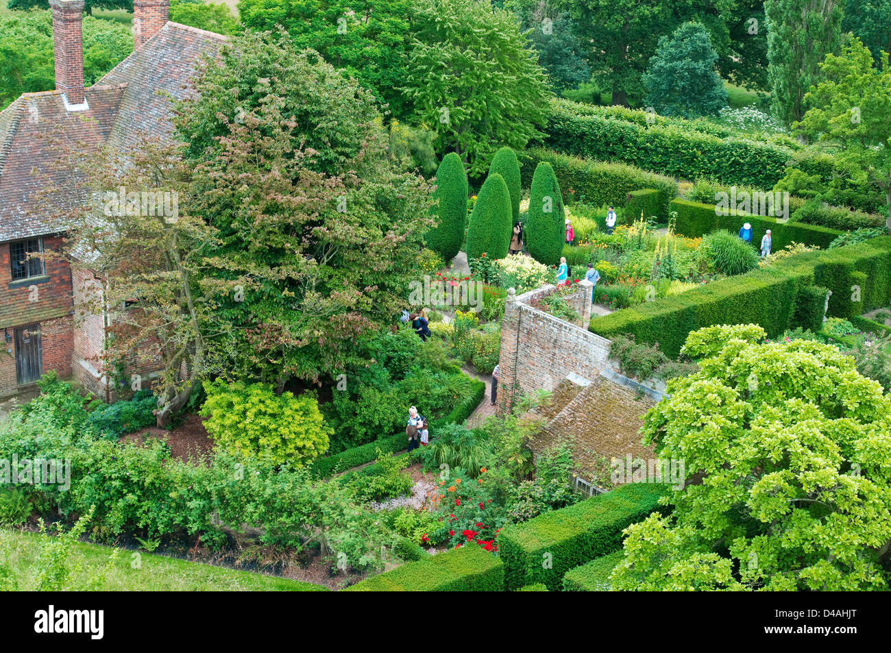 Sissinghurst Gardens, Cranbrook, Kent Stock Photo - Alamy