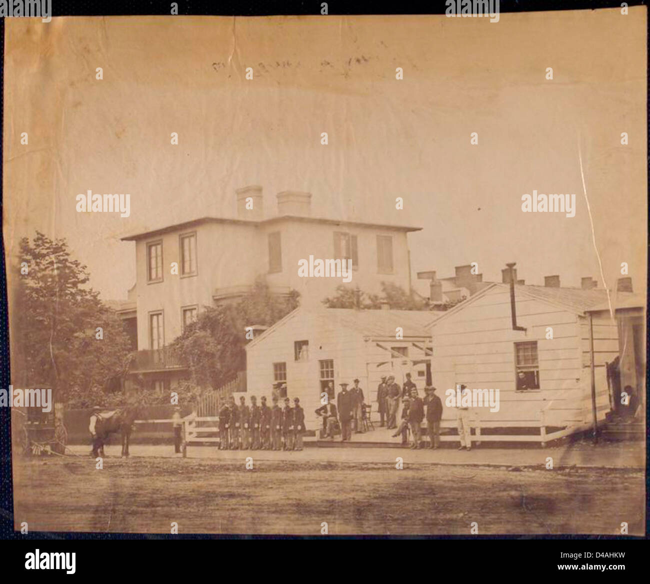 Soldiers home 1865 civil war hi-res stock photography and images - Alamy