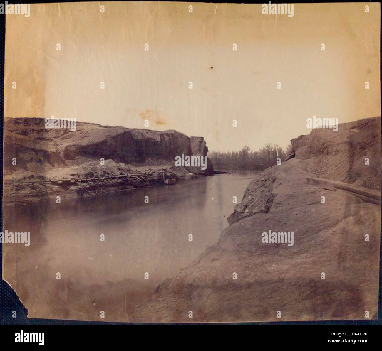 Dutch Gap Canal Stock Photo - Alamy