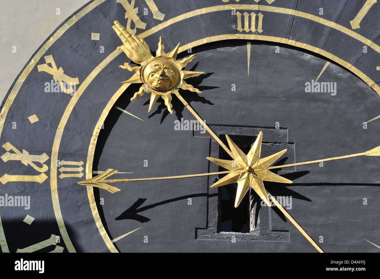 Astronomical clock, Bern, Switzerland Stock Photo - Alamy