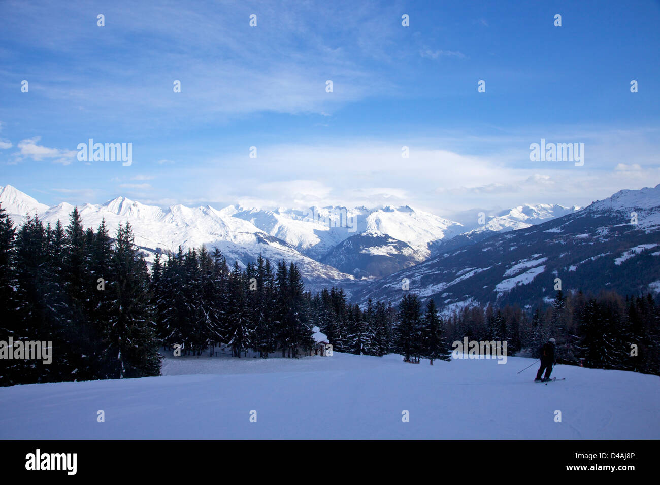 Montchavin les coches france hi-res stock photography and images - Alamy