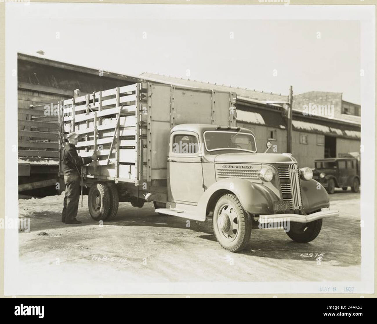 [Model T 16B - G 1A at a loading area.] Stock Photo - Alamy