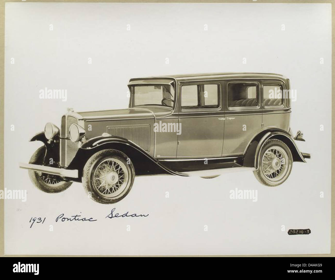 1931 Pontiac Sedan Stock Photo - Alamy