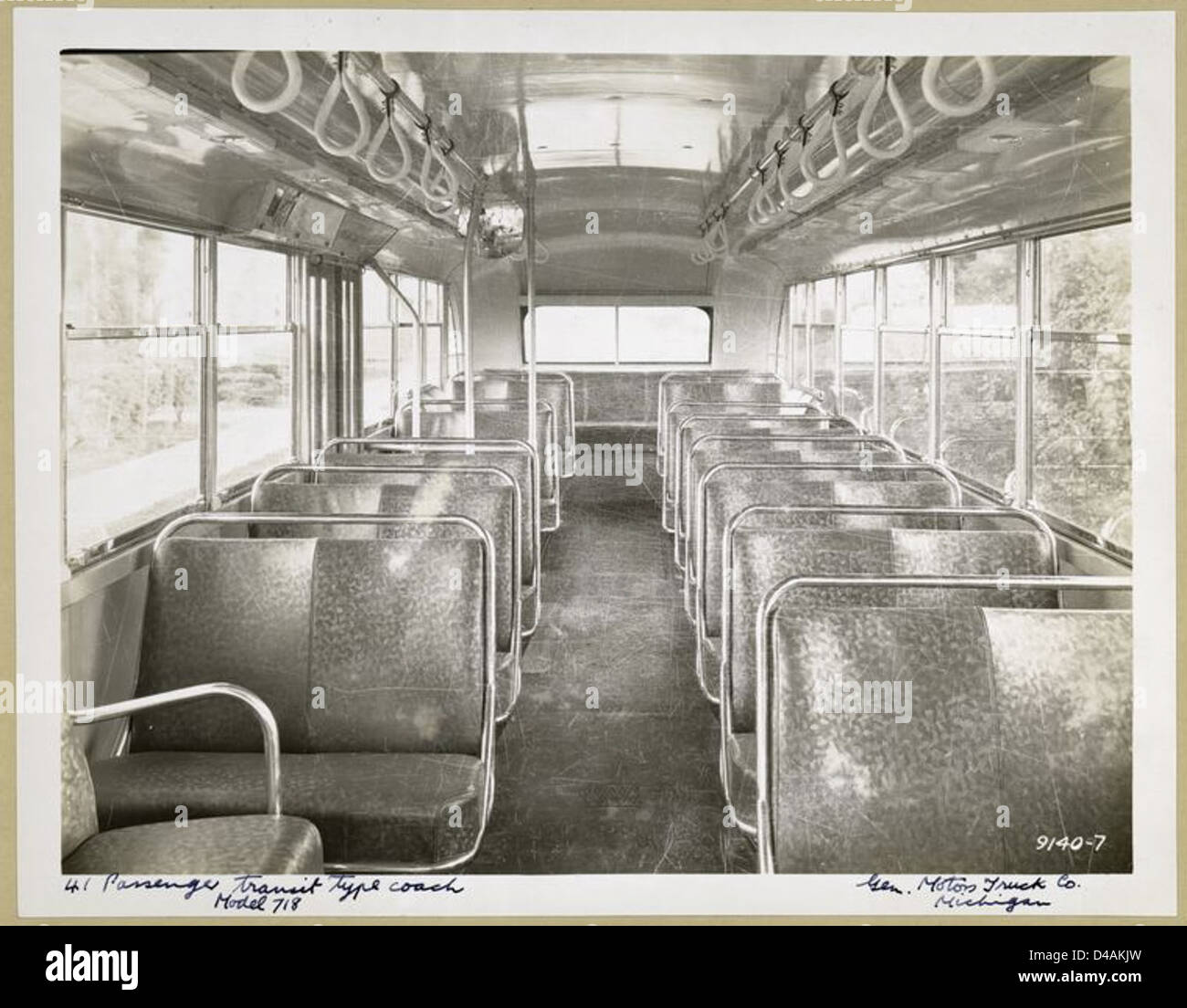 The 41 Passenger Transit Type Coach Model 718, produced by General ...