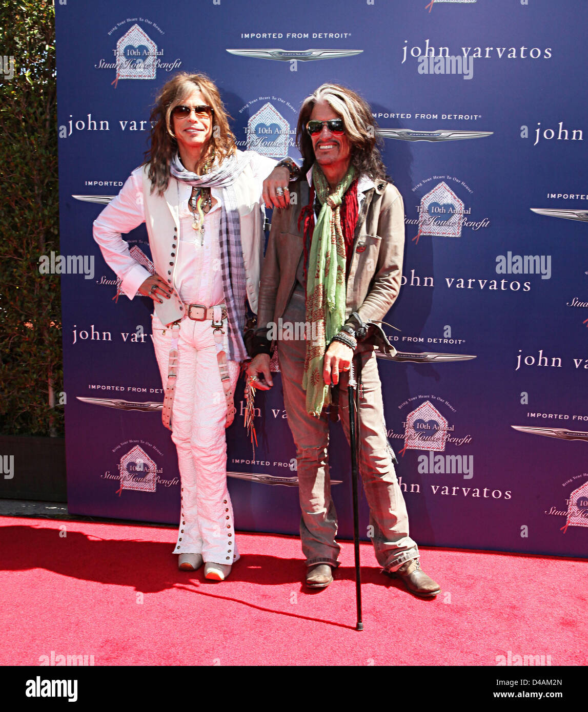 Los Angeles, California, USA. 10th March 2013. STEVEN TYLER AND JOE ...