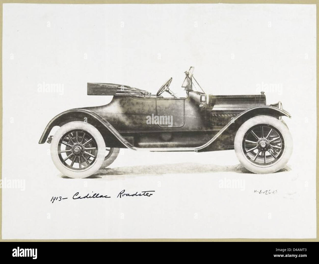 The 1913 Cadillac Roadster is a landmark vehicle in the evolution of ...