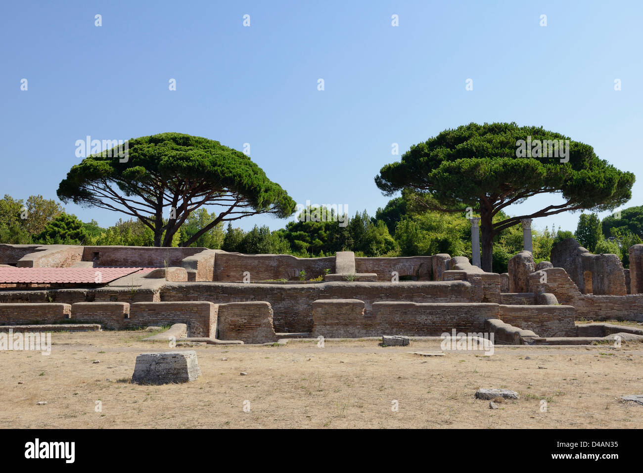 Ostia antica ruins roman outdoors hi-res stock photography and images ...