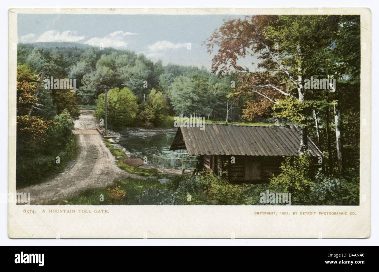 Old toll gate hi-res stock photography and images - Alamy