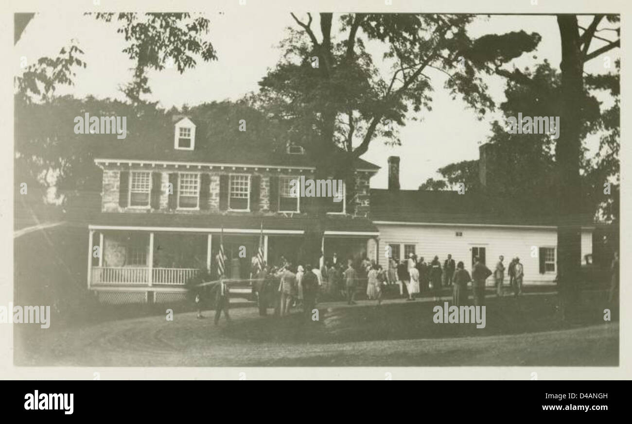 This photograph captures General Knox’s headquarters during the ...