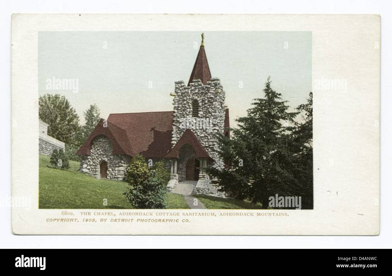 Adirondack Cottage Sanitarium Chapel, Saranac Lake, N. Y Stock Photo ... Adirondack Cottage Sanitarium Chapel, Saranac Lake, N. Y Stock Photo ...