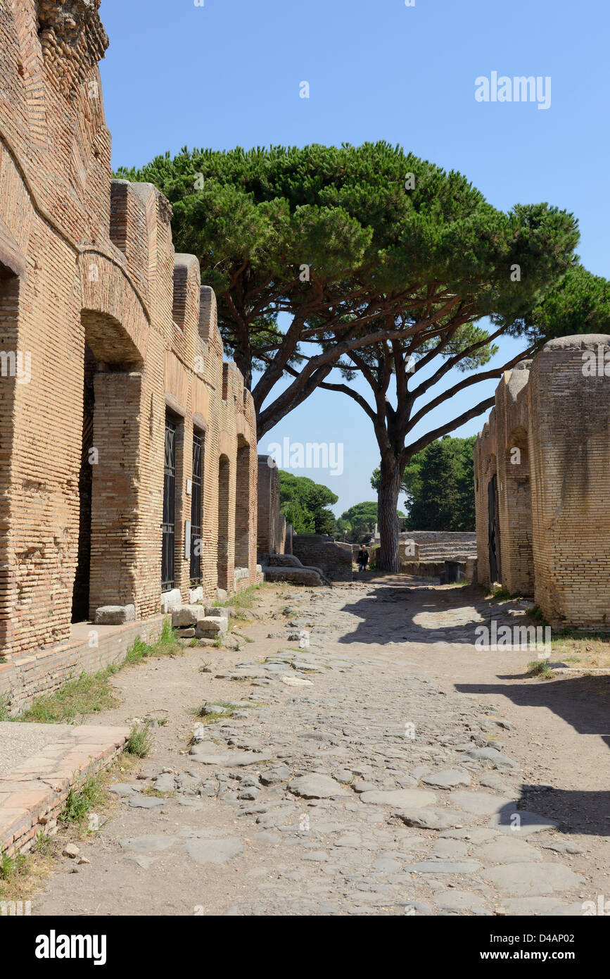 Ostia antica ruins roman outdoors hi-res stock photography and images ...