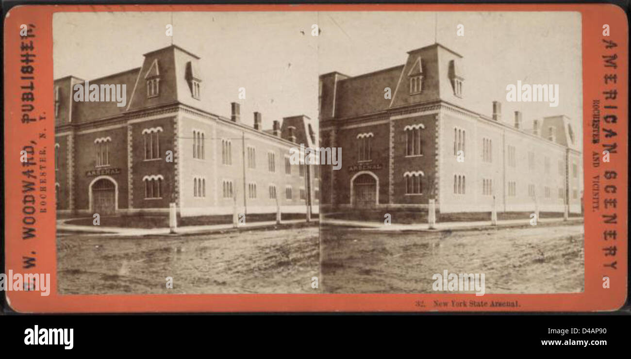An image of the New York State Arsenal in Monroe County, captured in ...