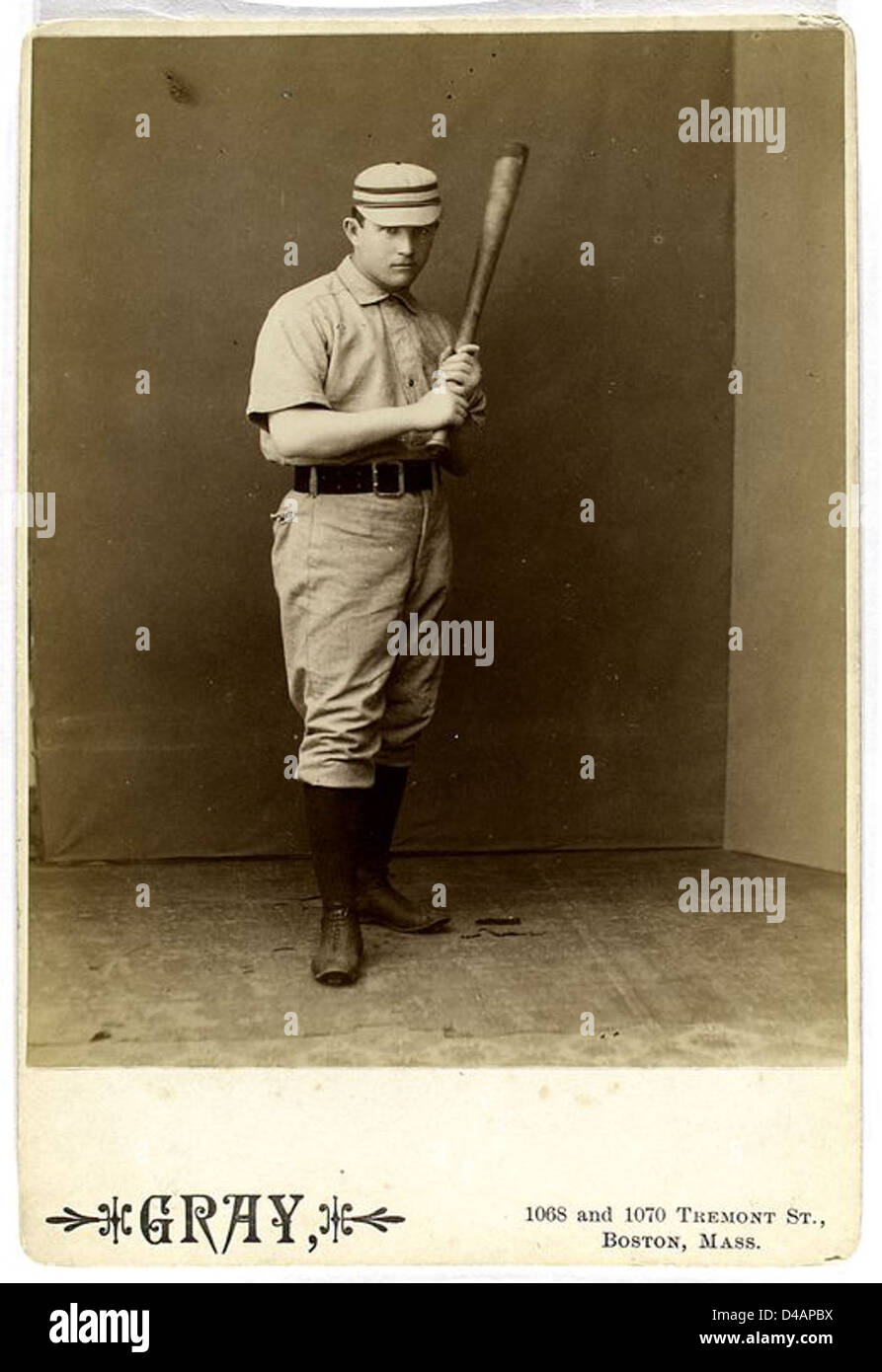Jack Clements is depicted in this studio portrait as a player for the ...