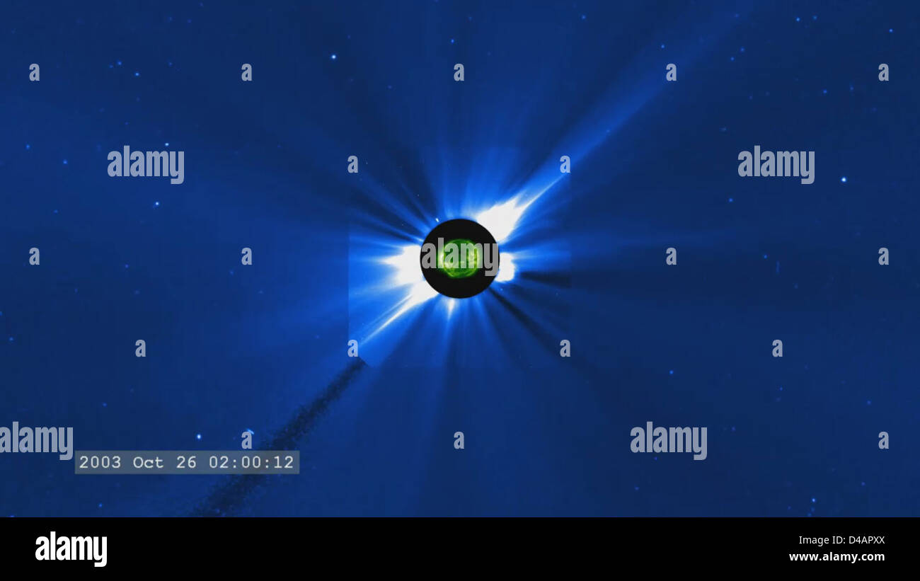 Halloween Storm [Intense Solar Activity] Stock Photo - Alamy