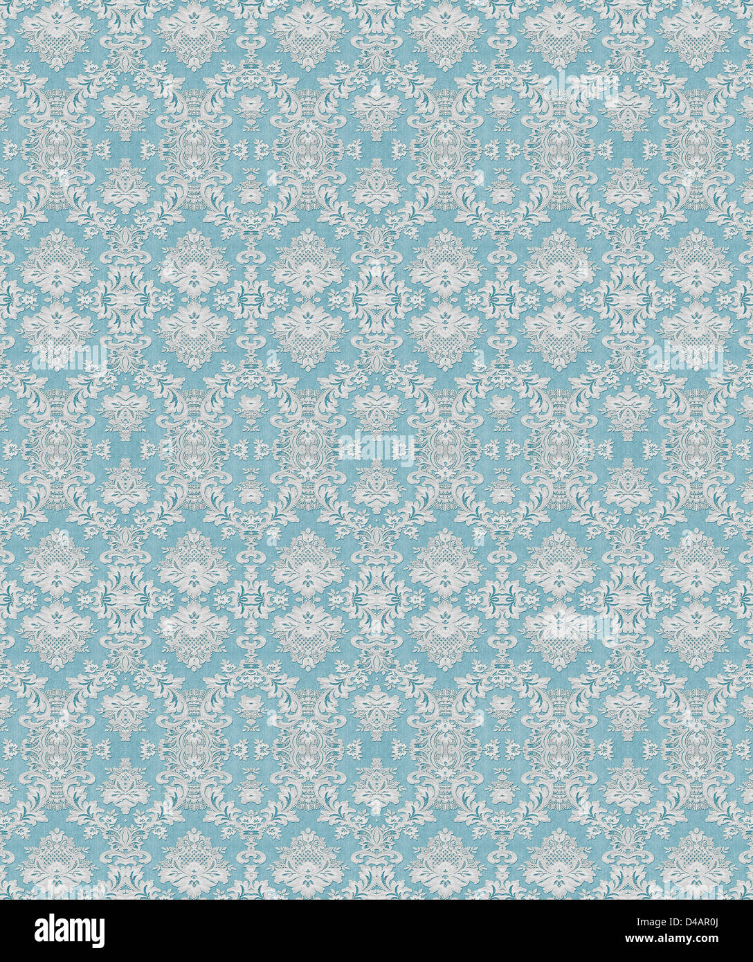 Blue damask pattern hi-res stock photography and images - Alamy