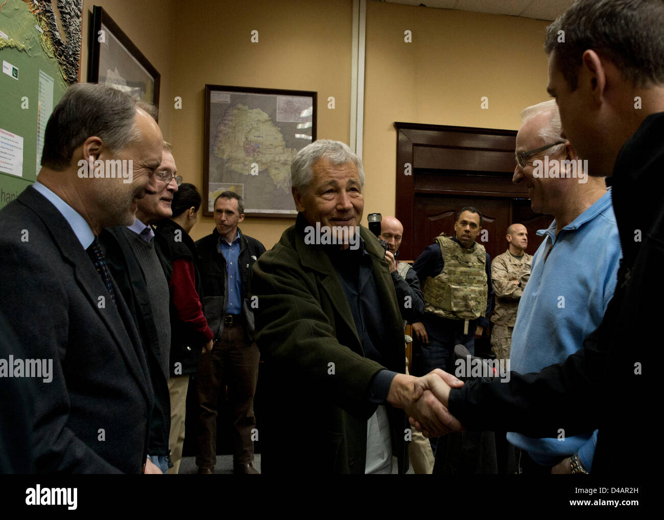 Isaf headquarters hi-res stock photography and images - Alamy