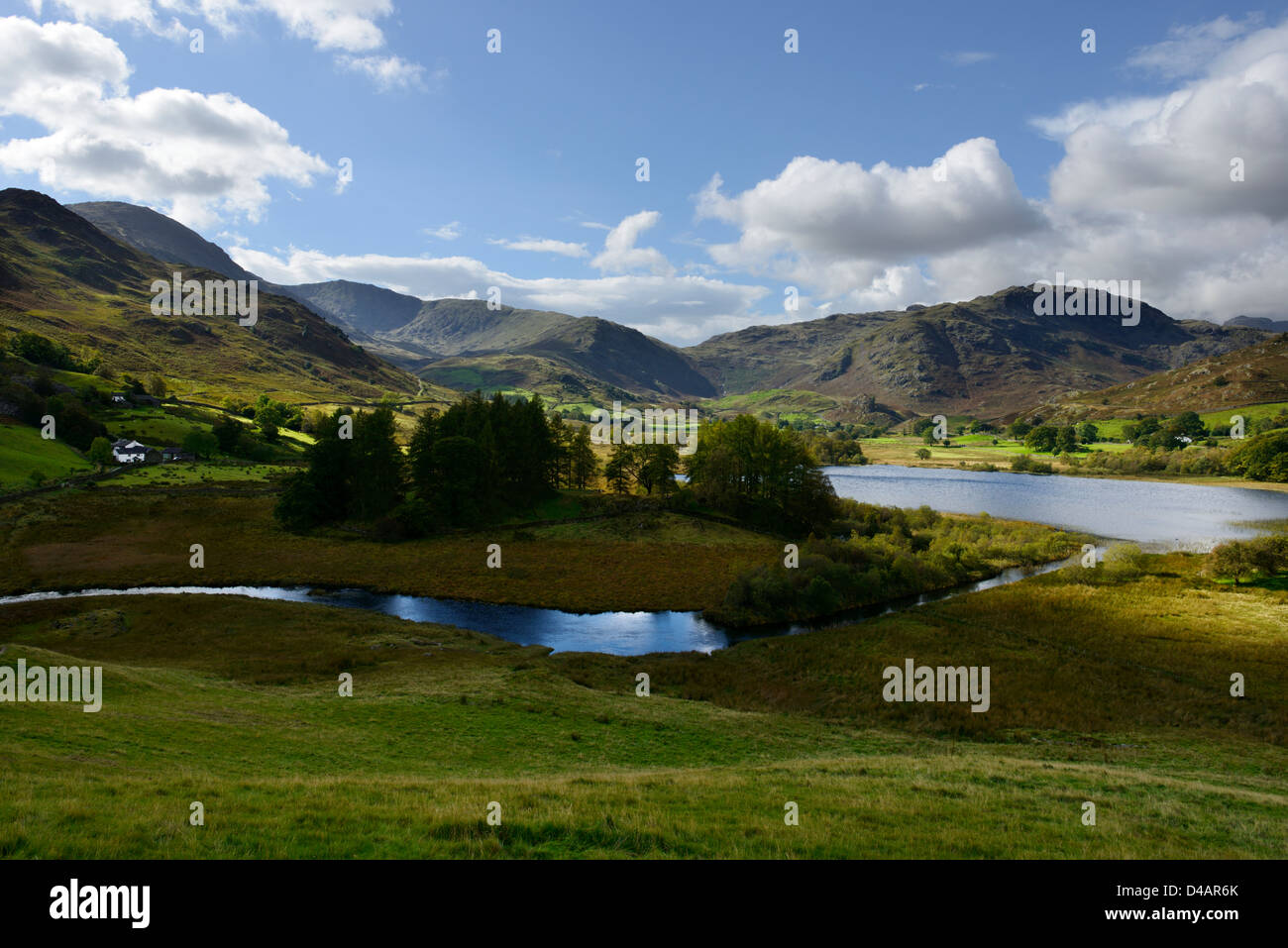Little Langdale valley,Little Langdale Tarn,Castle Howe,The Lake ...