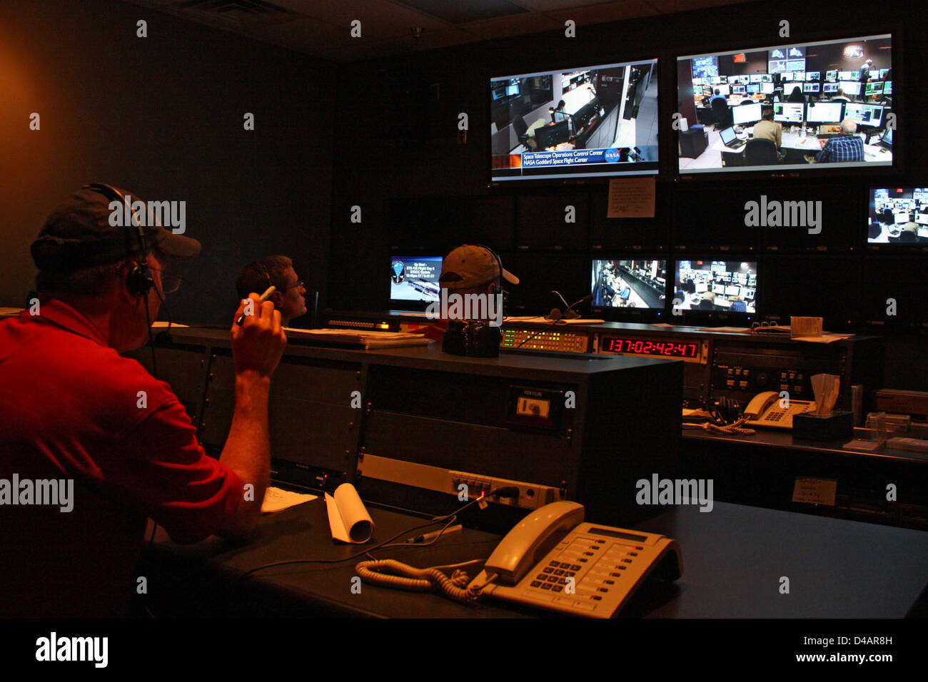 NASA's Space Test and Operations Control Center (STOCC) provides ...