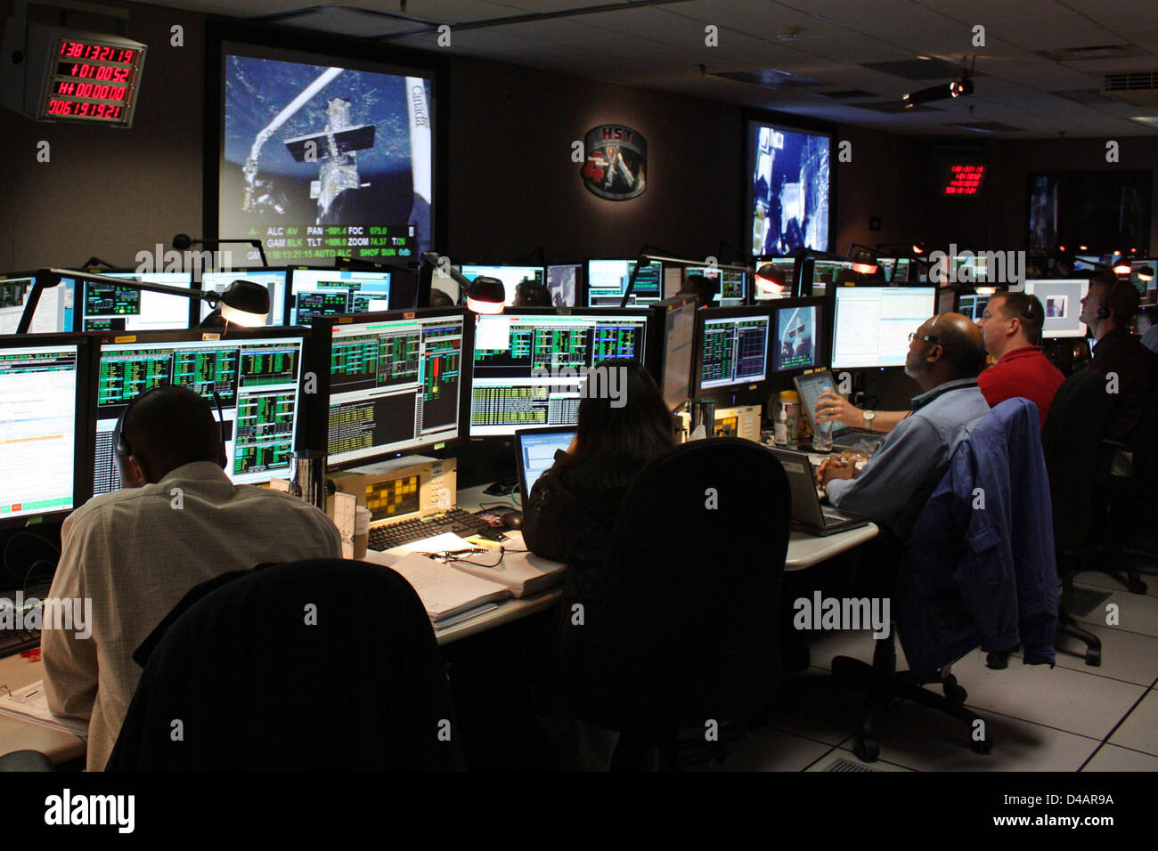 Hubble Space Telescope’s final EVA (Extravehicular Activity) scenes ...