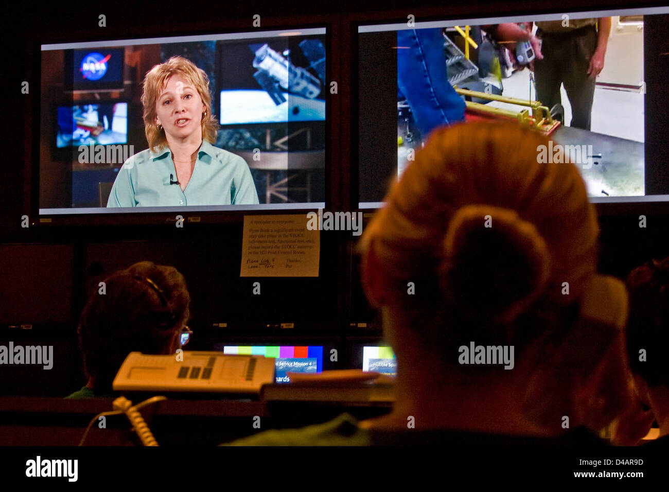 NASA’s Kim Weaver participated in multiple television interviews ...
