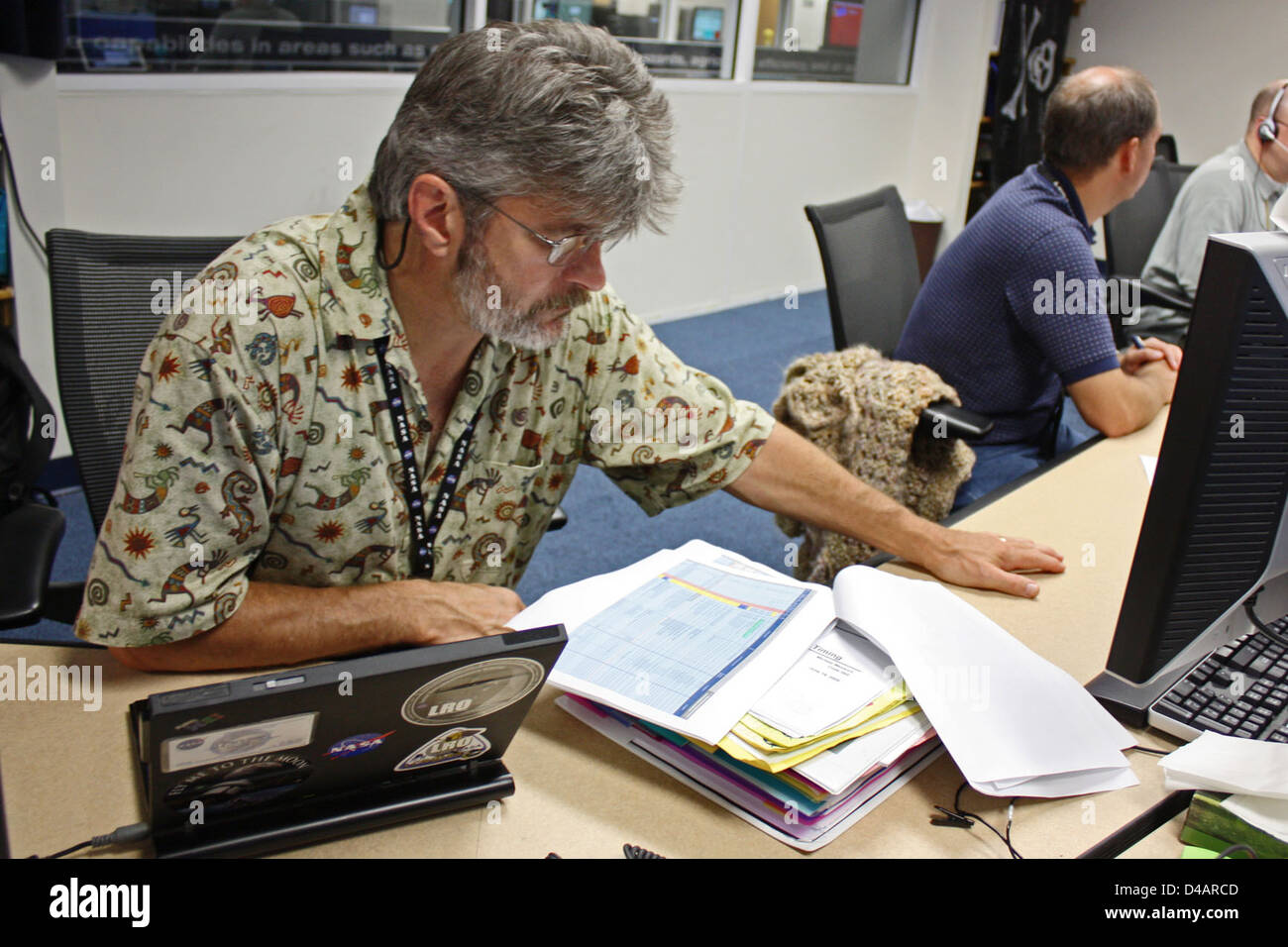 LRO Orbit Insertion Preparations - Craig Tooley Stock Photo - Alamy