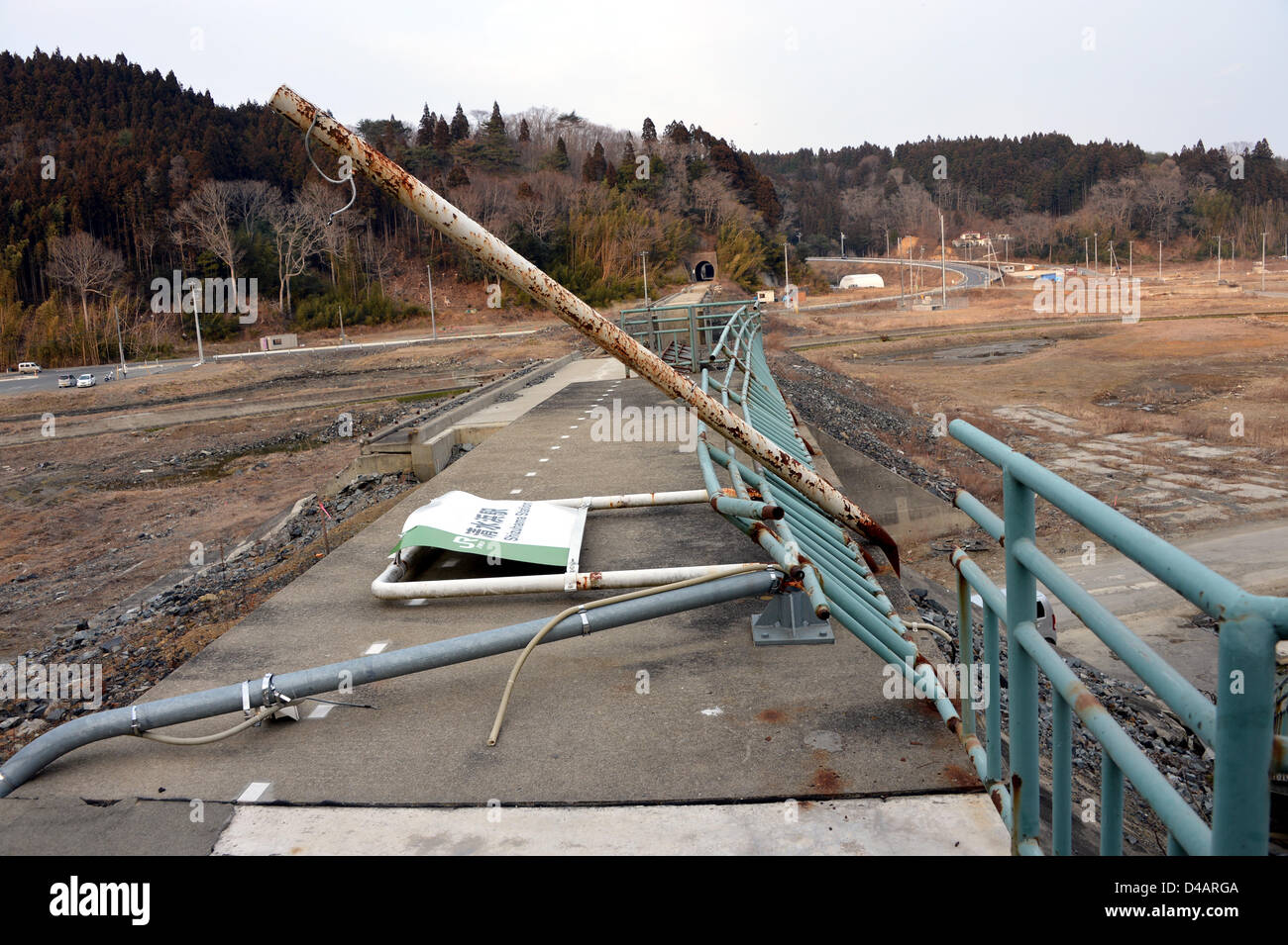 March 8, 2013, Minami-Sanriku, Japan - The Shimizuhama Station of local ...