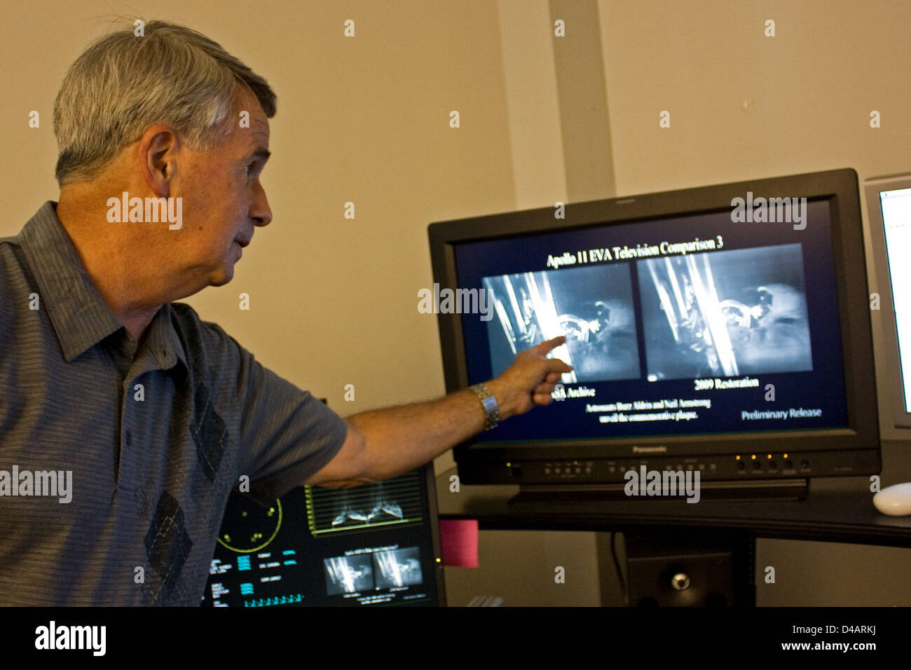 NASA's Richard Nafzger worked on improving the Apollo landing data and ...