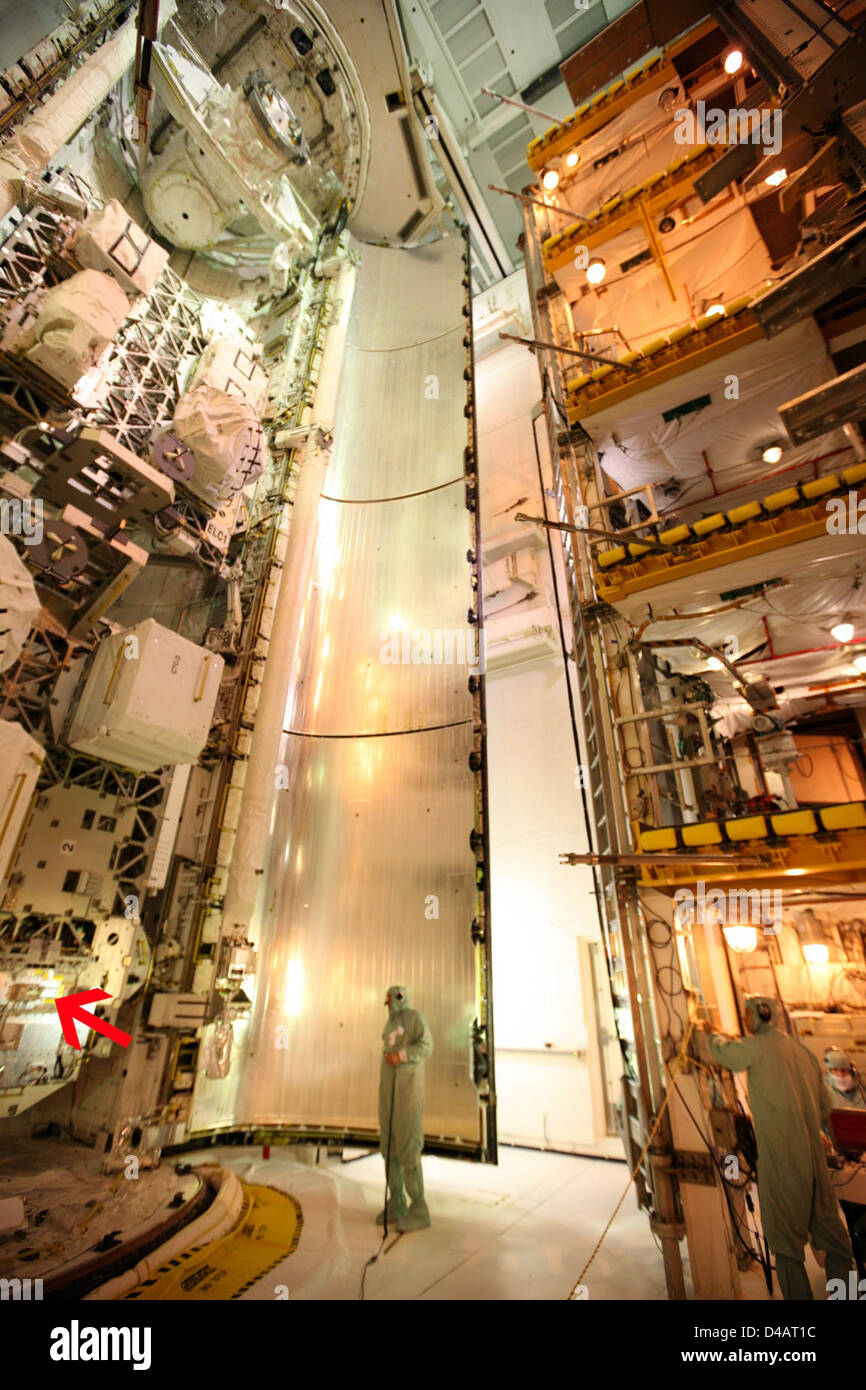 SpaceCube 12, a technology developed at NASA's Goddard Space Flight Center, is shown onboard the ...