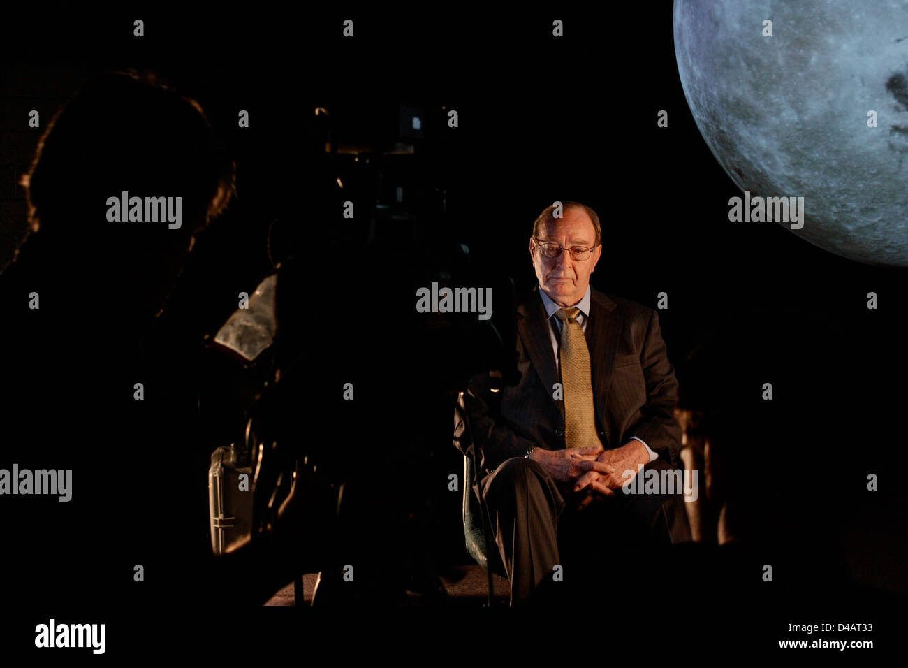 Apollo 14 astronaut Edgar Mitchell was interviewed about his ...