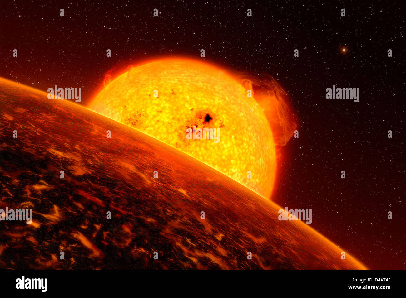 CoRoT-7b, an exoplanet studied by NASA's Goddard Space Flight Center ...