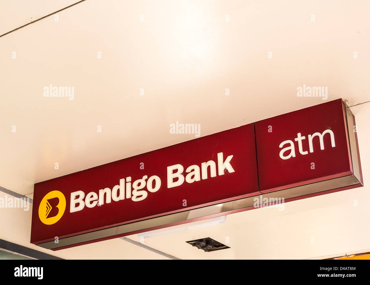 Bendigo Bank Sign Stock Photo - Alamy